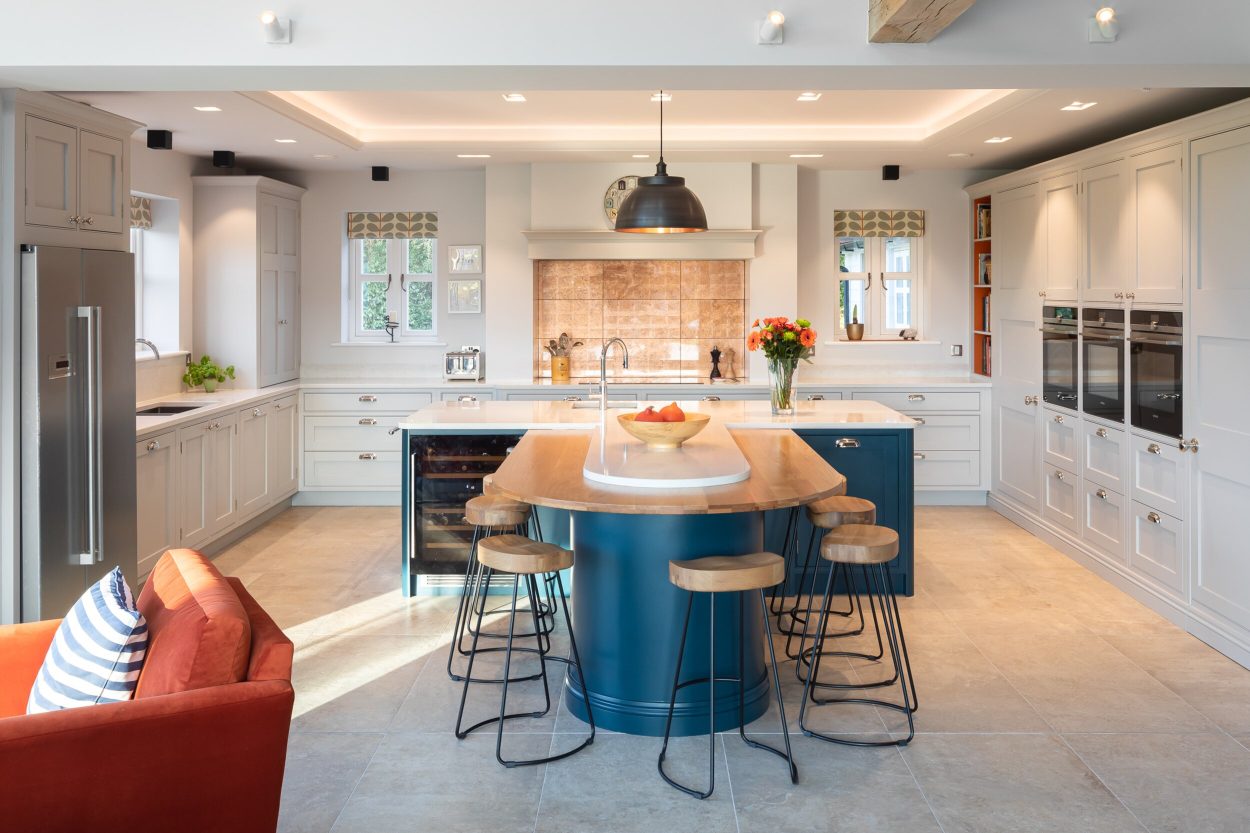 Hand-Painted In-Frame Shaker Kitchen Project - Jones Britain