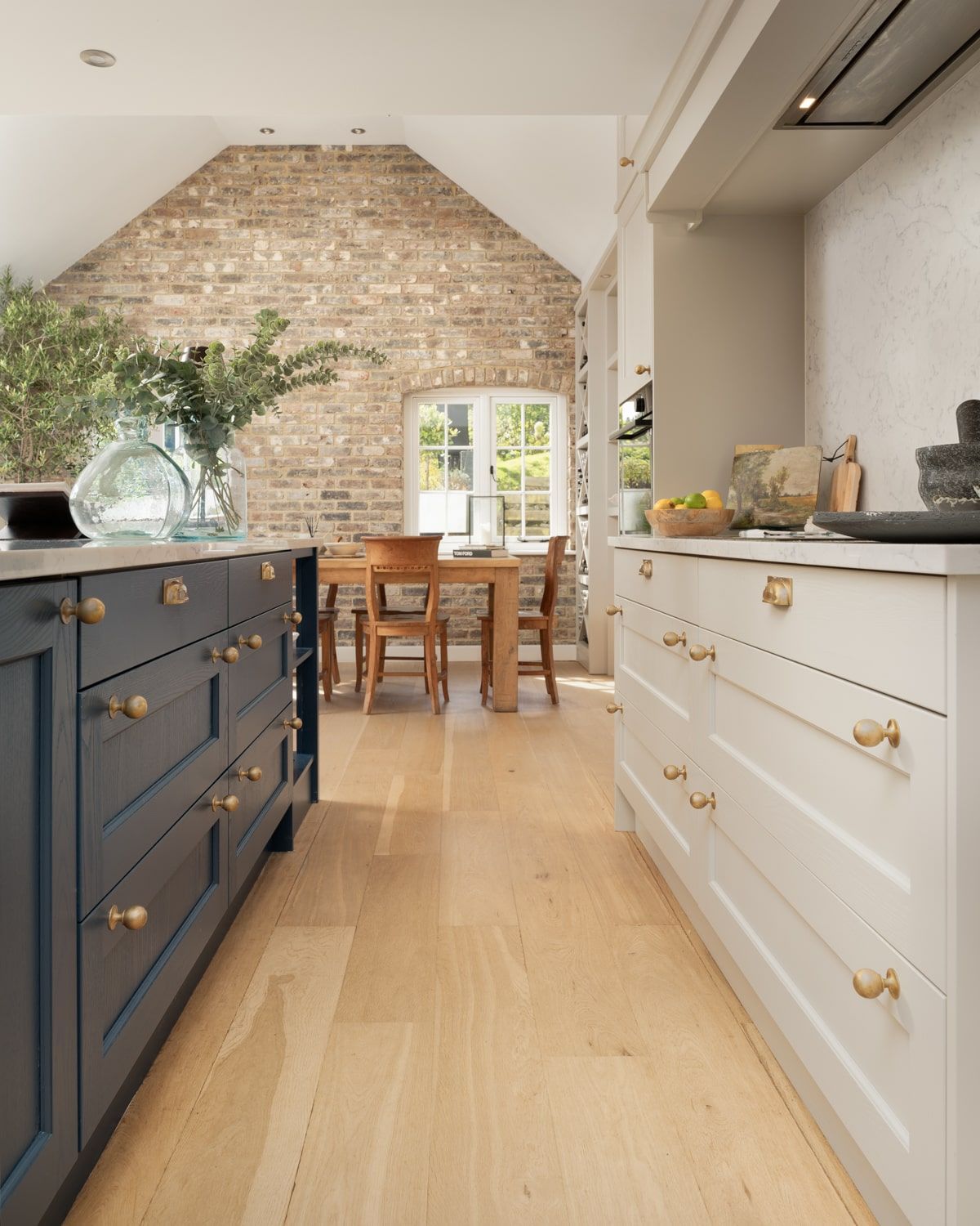 Ashbourne Oxford Blue and Highland Stone Kitchen - Jones Britain
